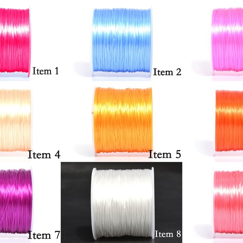 Strong & Stretchy Crystal String Elastic Thread Beading - Etsy