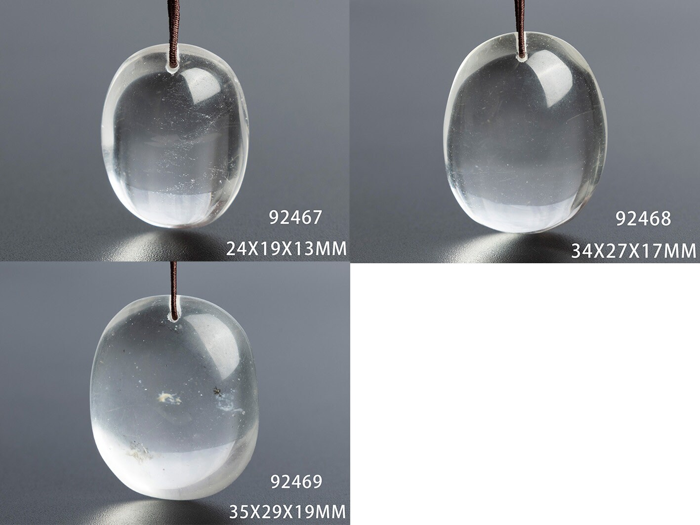 Top Drilled Cabochon Different Shape Stone Pendant - Genuine Natural ...