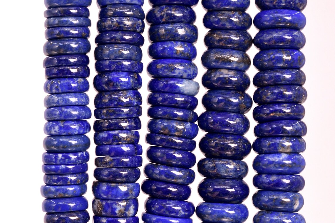 Genuine Natural Deep Blue Lapis Lazuli Loose Beads Afghanistan - Etsy