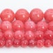 Rhodochrosite Red Color Quartz Loose Beads Round Shape 6mm 8mm 10mm ...