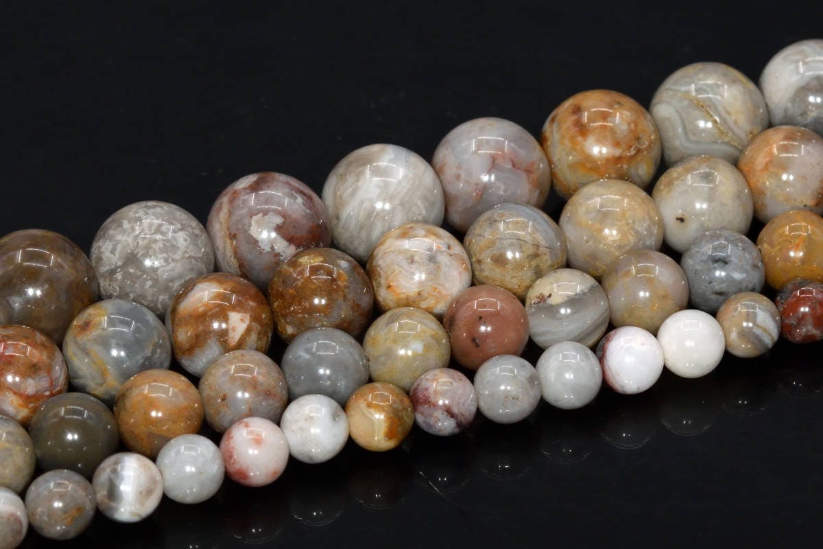 Genuine Natural Gobi Agate Loose Beads Round Shape 6mm 8mm 10mm - Etsy