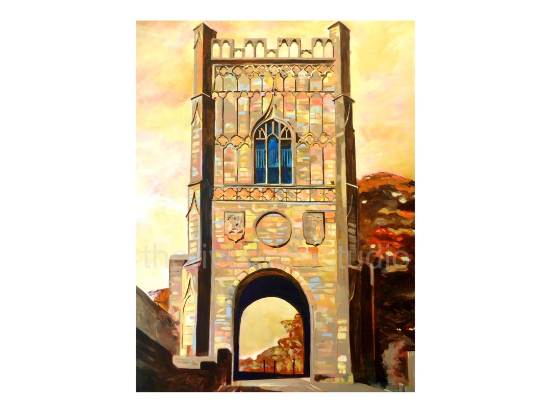 Pottergate Tower Art Print: Alnwick, Northumberland - Etsy