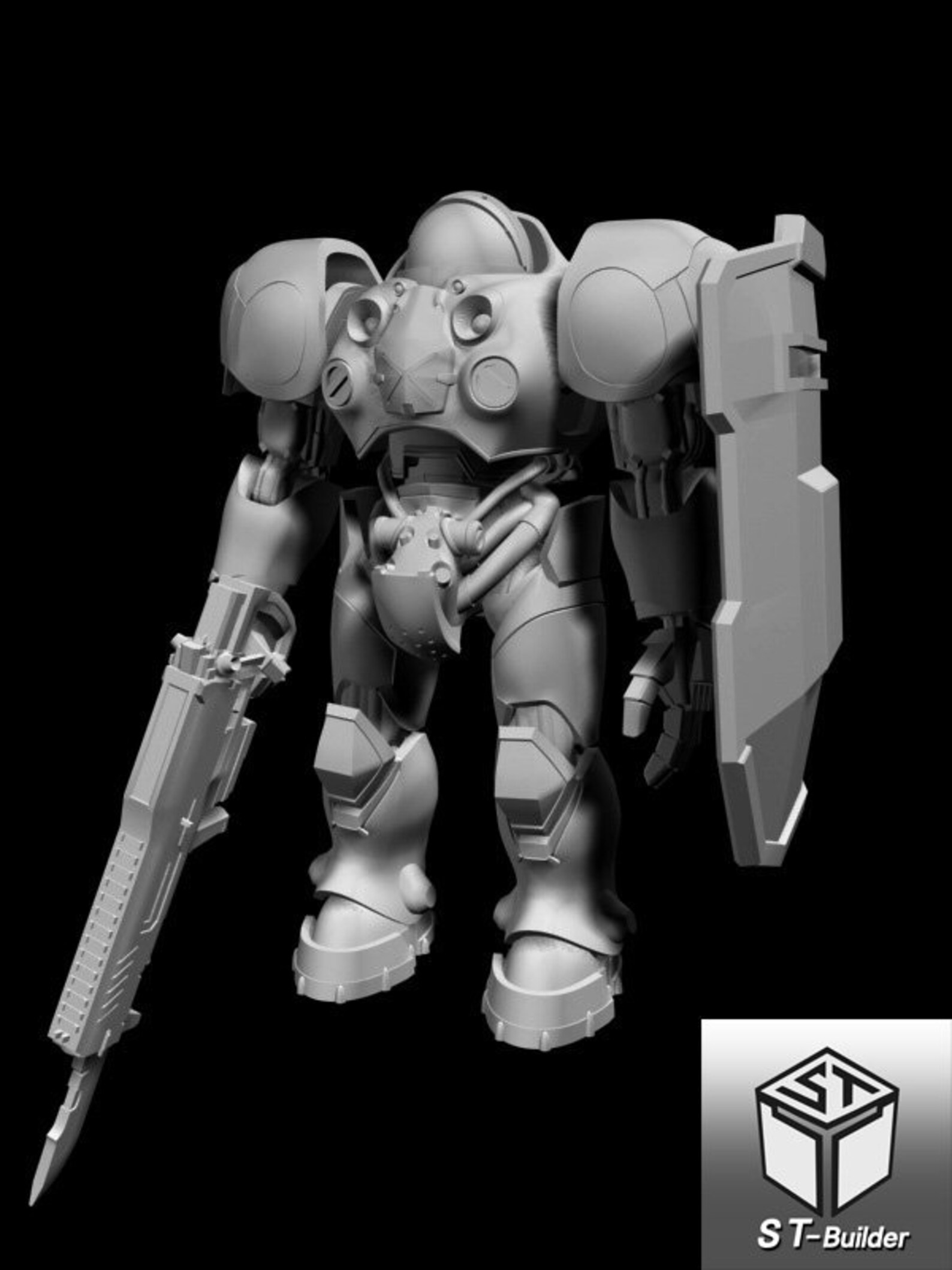 Starcraft II Marine Action Figure 3D Print File [st-builder] - Etsy