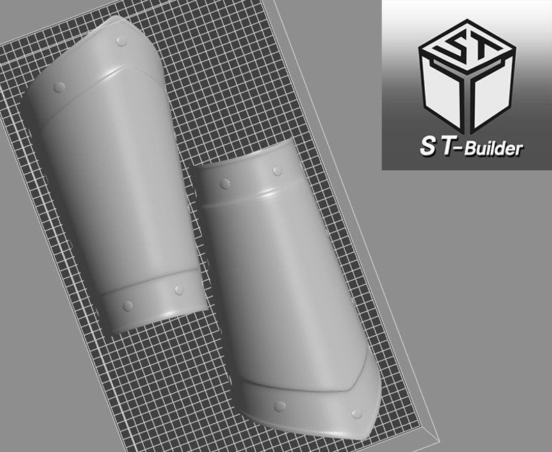 Armor Bracers 3D Printing STL File st-builder - Etsy