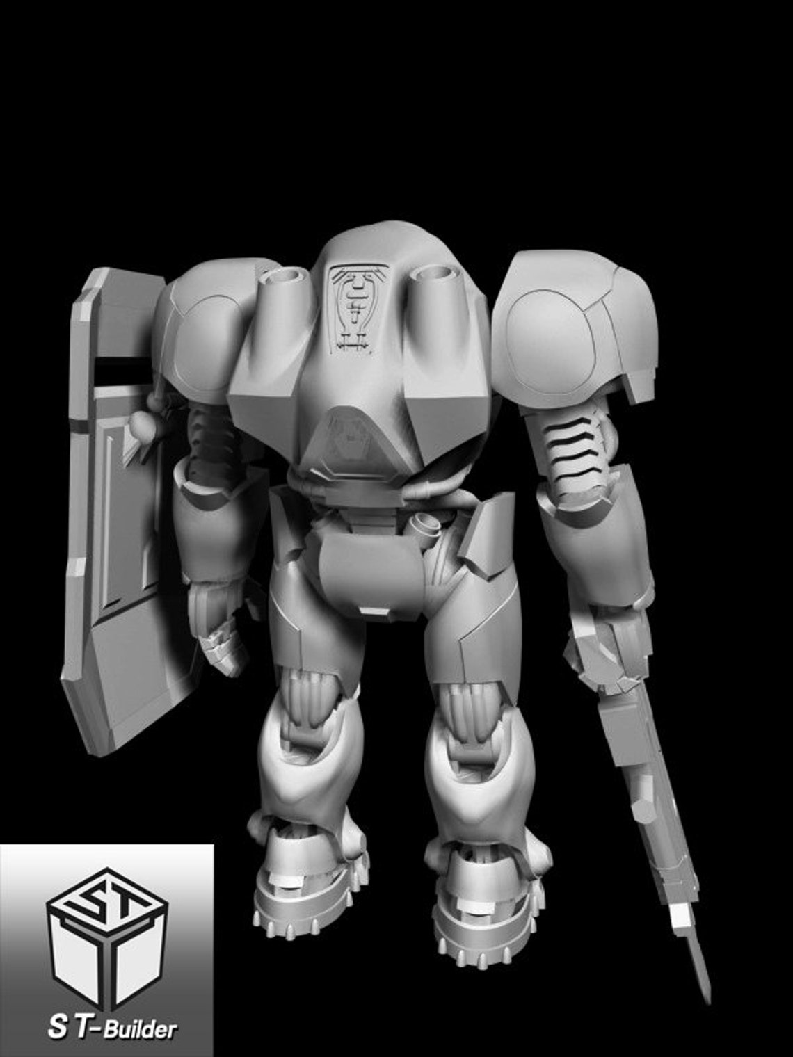 Starcraft II Marine Action Figure 3D Print File st-builder - Etsy