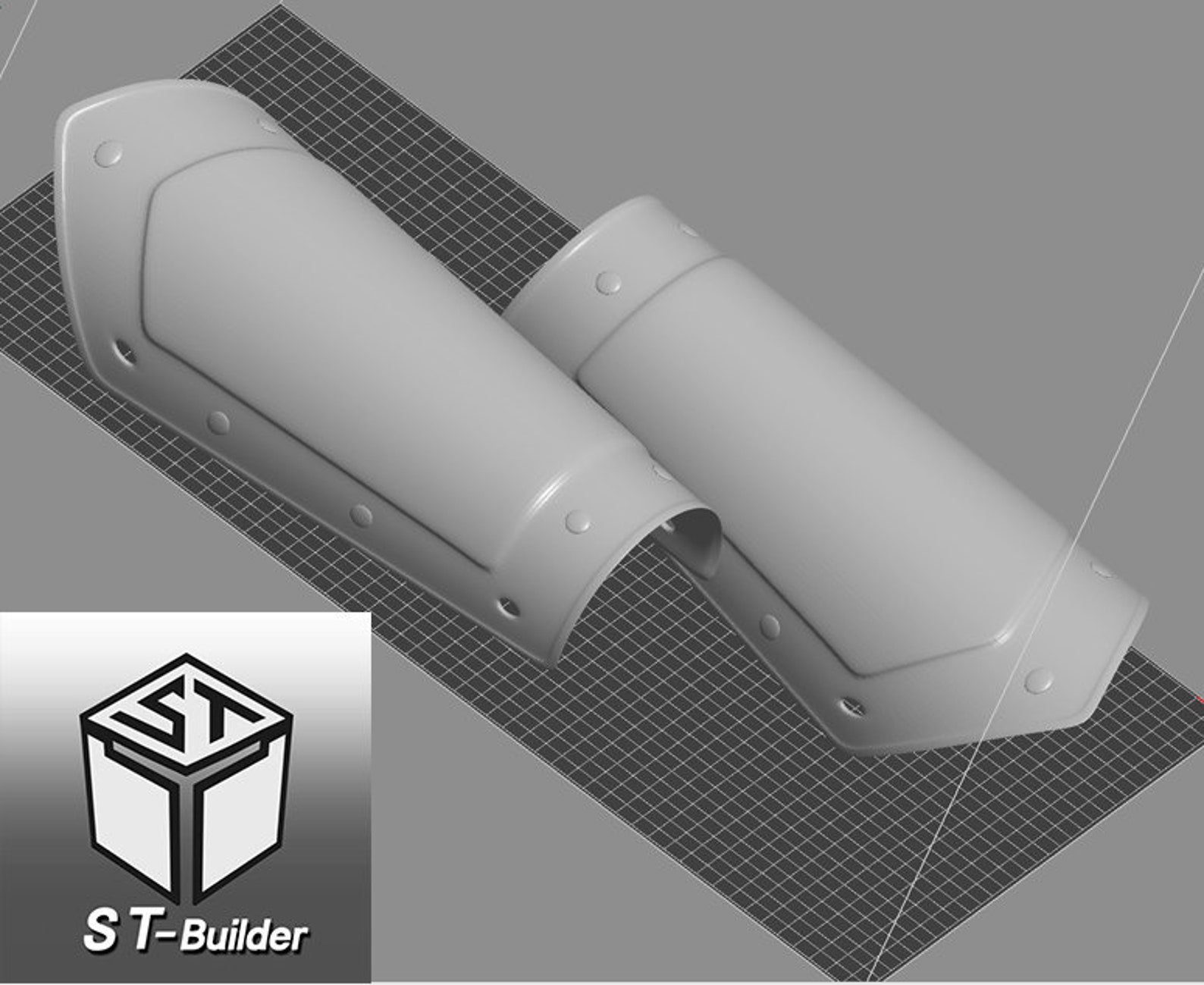 Armor Bracers 3D Printing STL File st-builder - Etsy