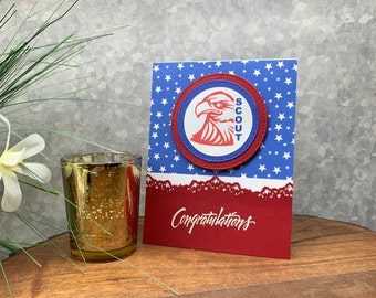 Eagle Scout Congratulations Card - Etsy