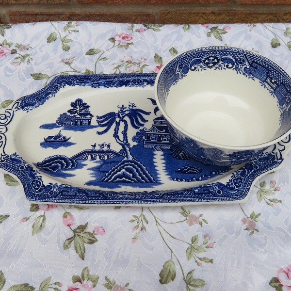 Blue Willow Pattern - Etsy UK