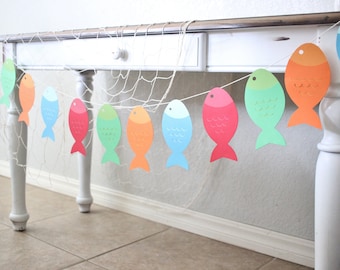 Fish garland | Etsy