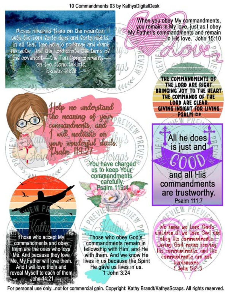 10 Commandments 03 - Etsy