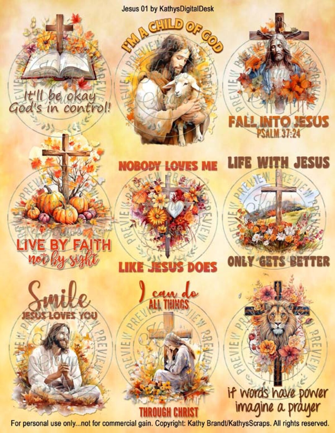 Jesus Word Art 01 - Etsy