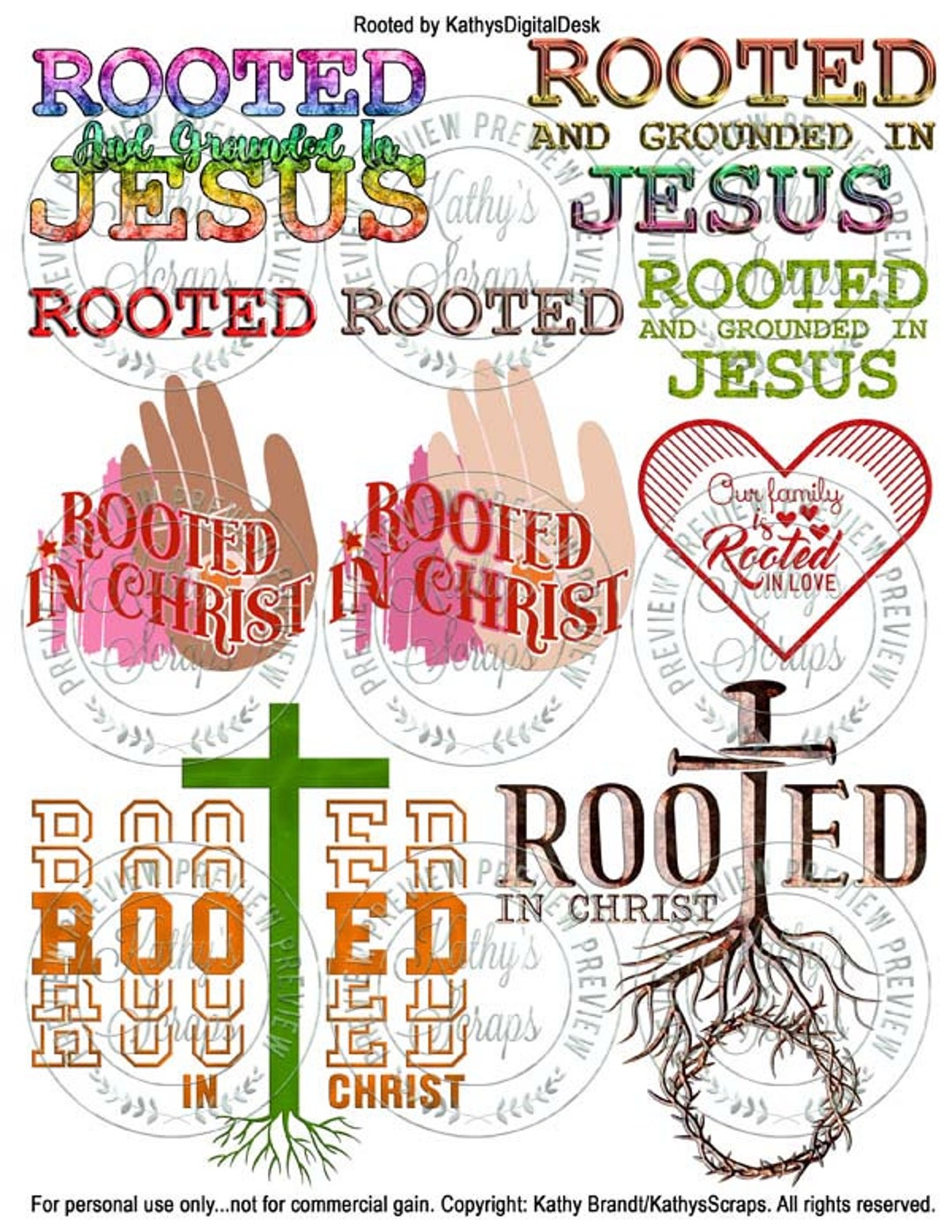 Rooted Word Art - Etsy