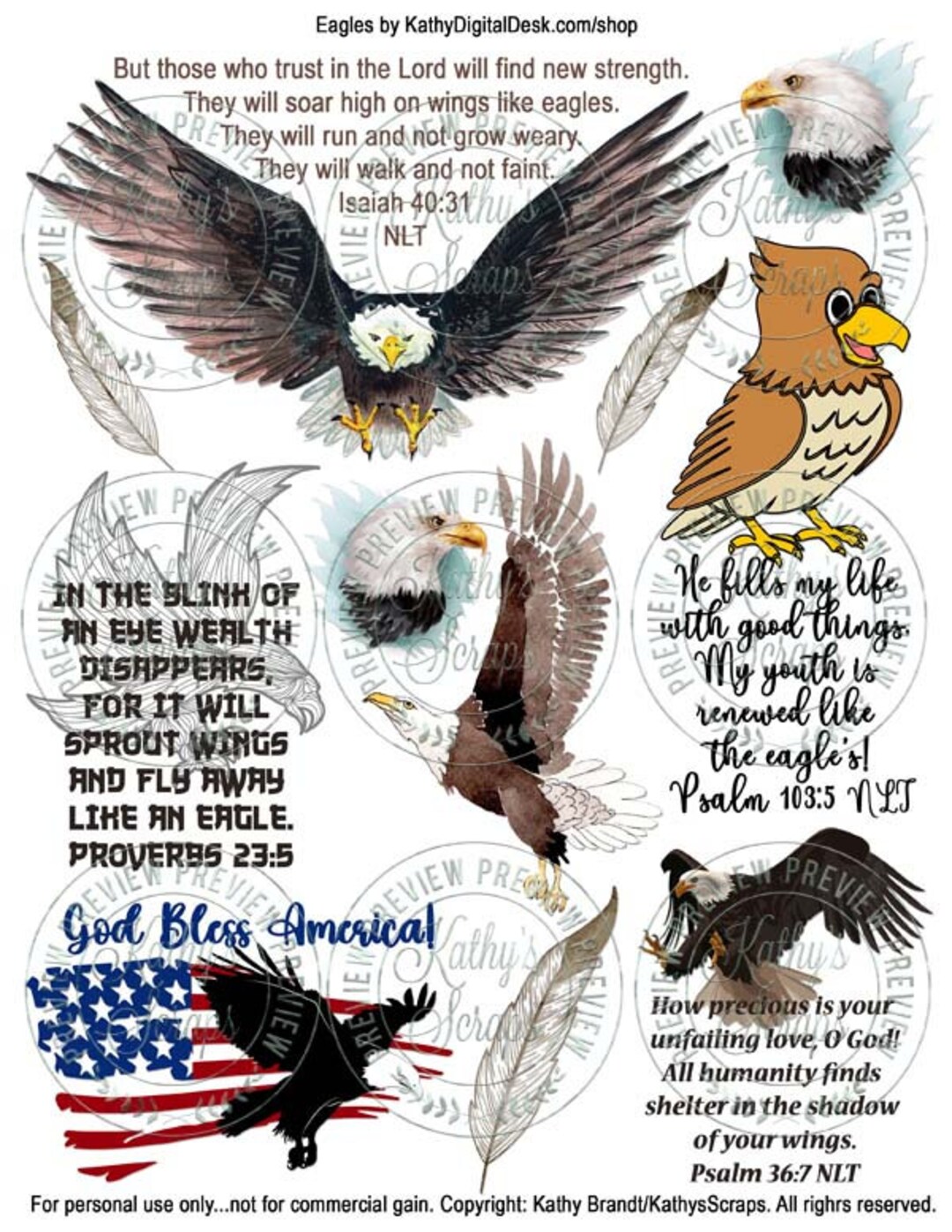 Eagles -biblical References - Etsy