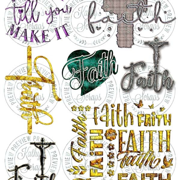 Christian Word Art - Etsy