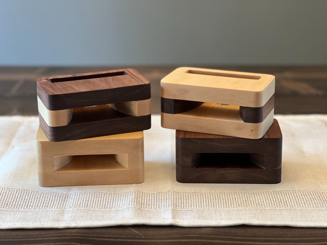 Personalized Wooden Cell Phone Speaker, Handmade Passive Cordless ...