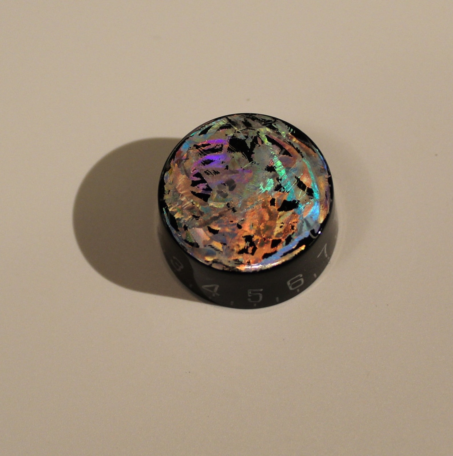 1 Custom Color Gibson Speed Style Knob Black With White - Etsy