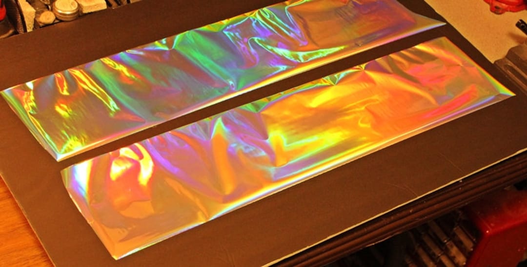 Holoflash Film Kramer Holographic Effect Choose Silver Gold or Blue 2 ...