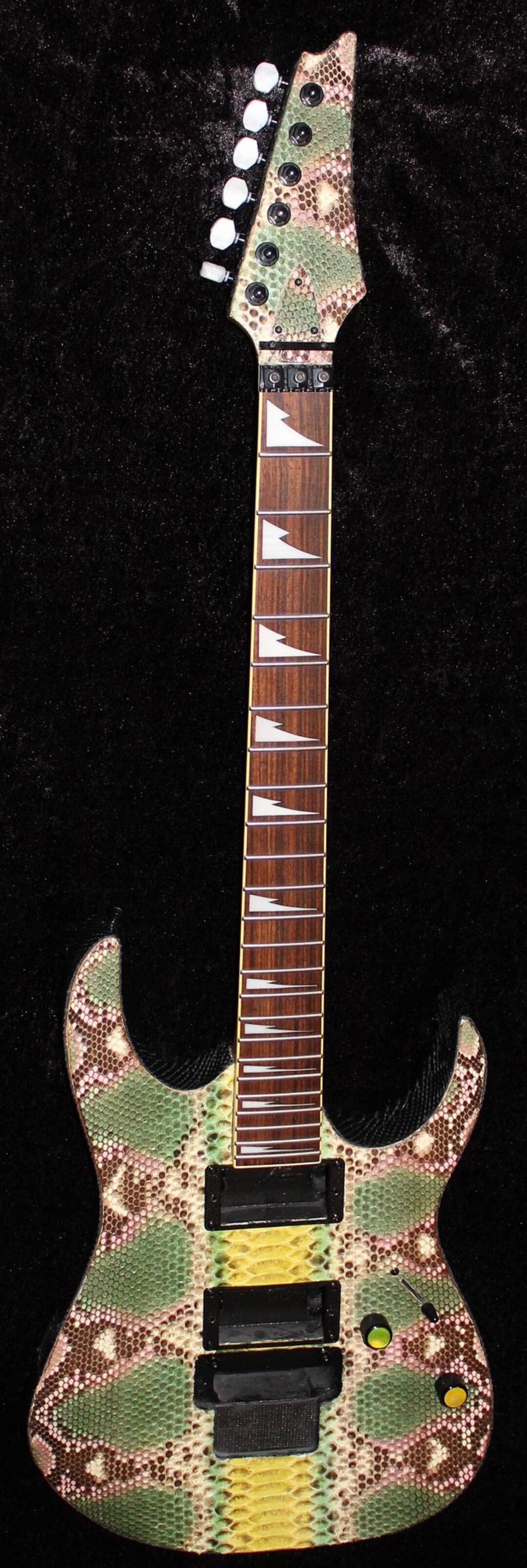 Ibanez RG Custom Snake Skin Leather Project Body Neck - Etsy