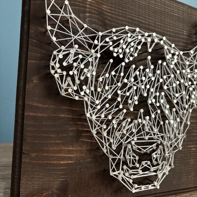 Highland Cow Custom String Art - Etsy