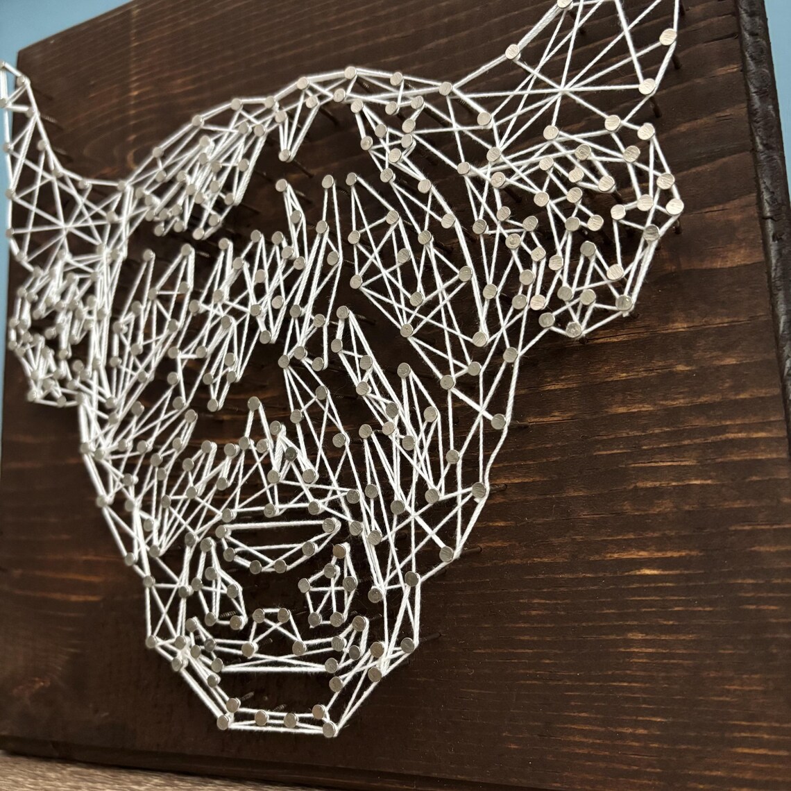 Highland Cow Custom String Art - Etsy