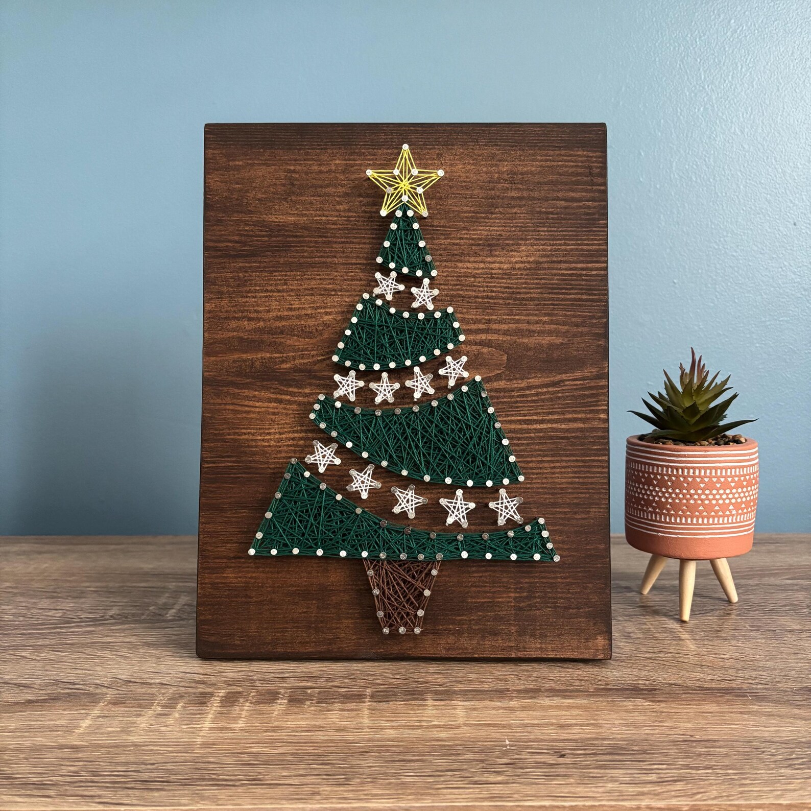 Christmas Tree String Art - Etsy