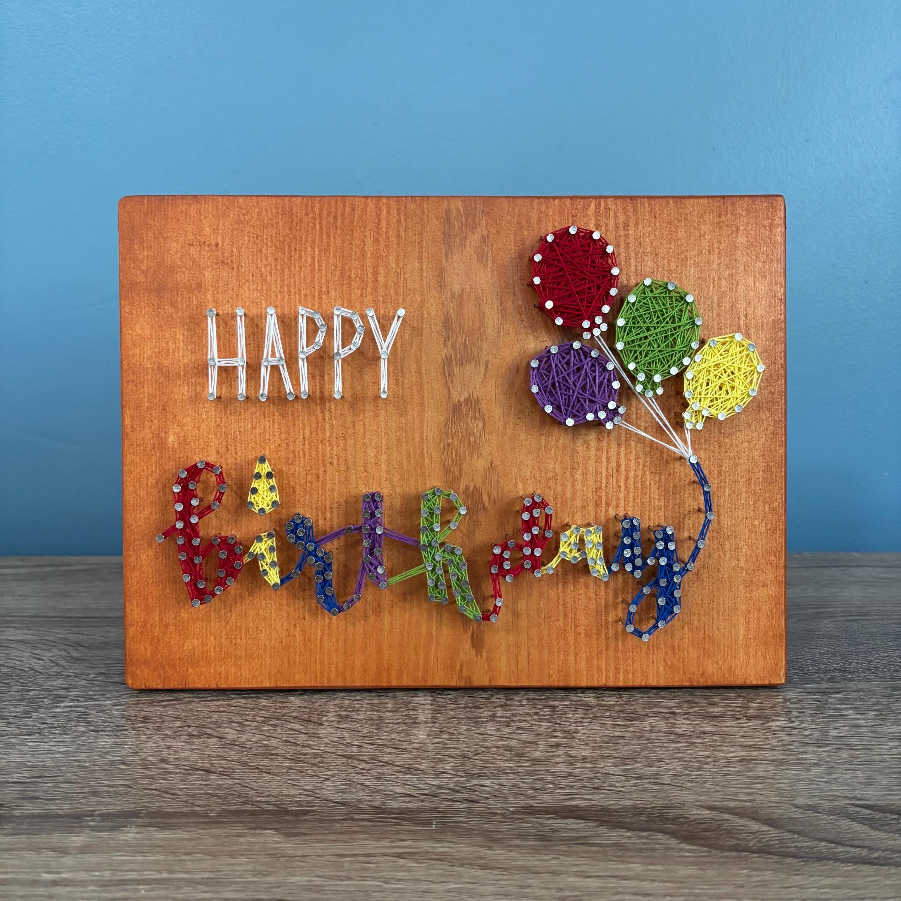 Happy Birthday String Art - Etsy