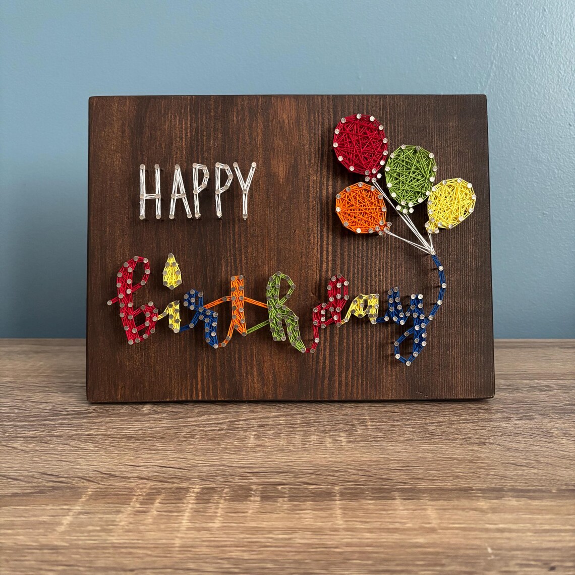 Happy Birthday String Art - Etsy