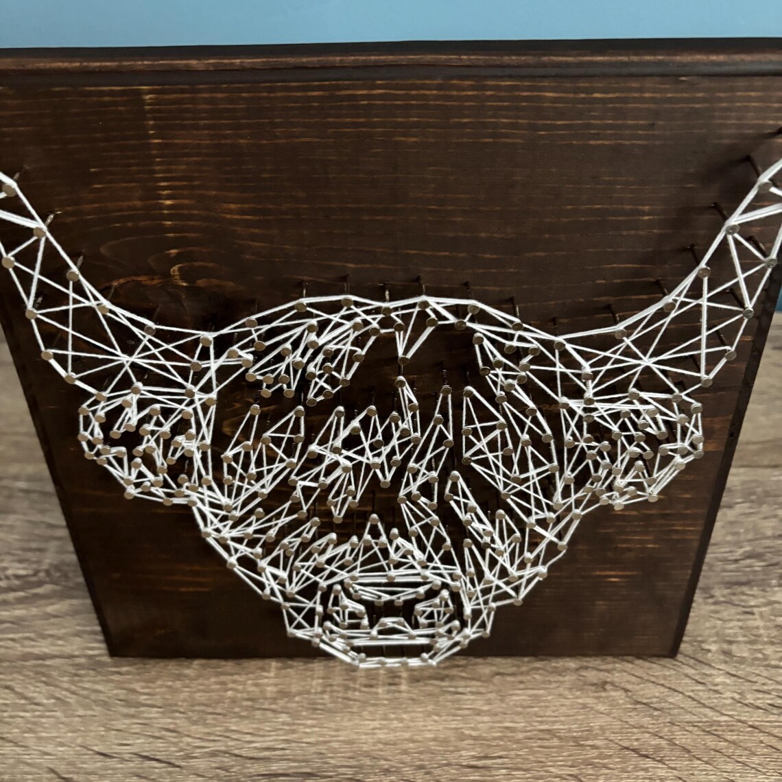 Highland Cow Custom String Art - Etsy
