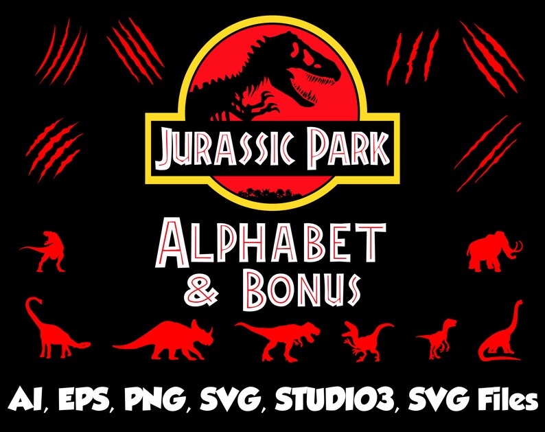 Jurassic Park Svg Jurrasic World Dinosaurs Scratches Theme Party Porn Sex Picture