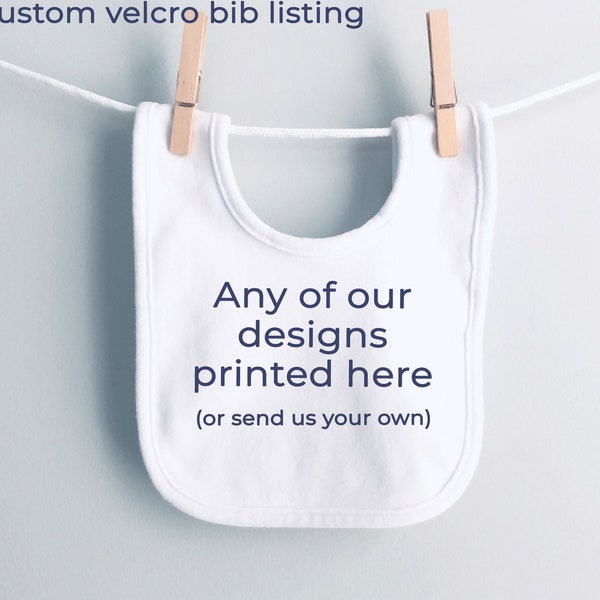 Custom Baby Bib - Etsy
