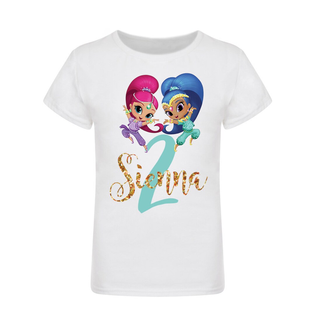 Shimmer and Shine Shirt, Shimmer and Shine Birthday, 1st Birthday, 2nd ...