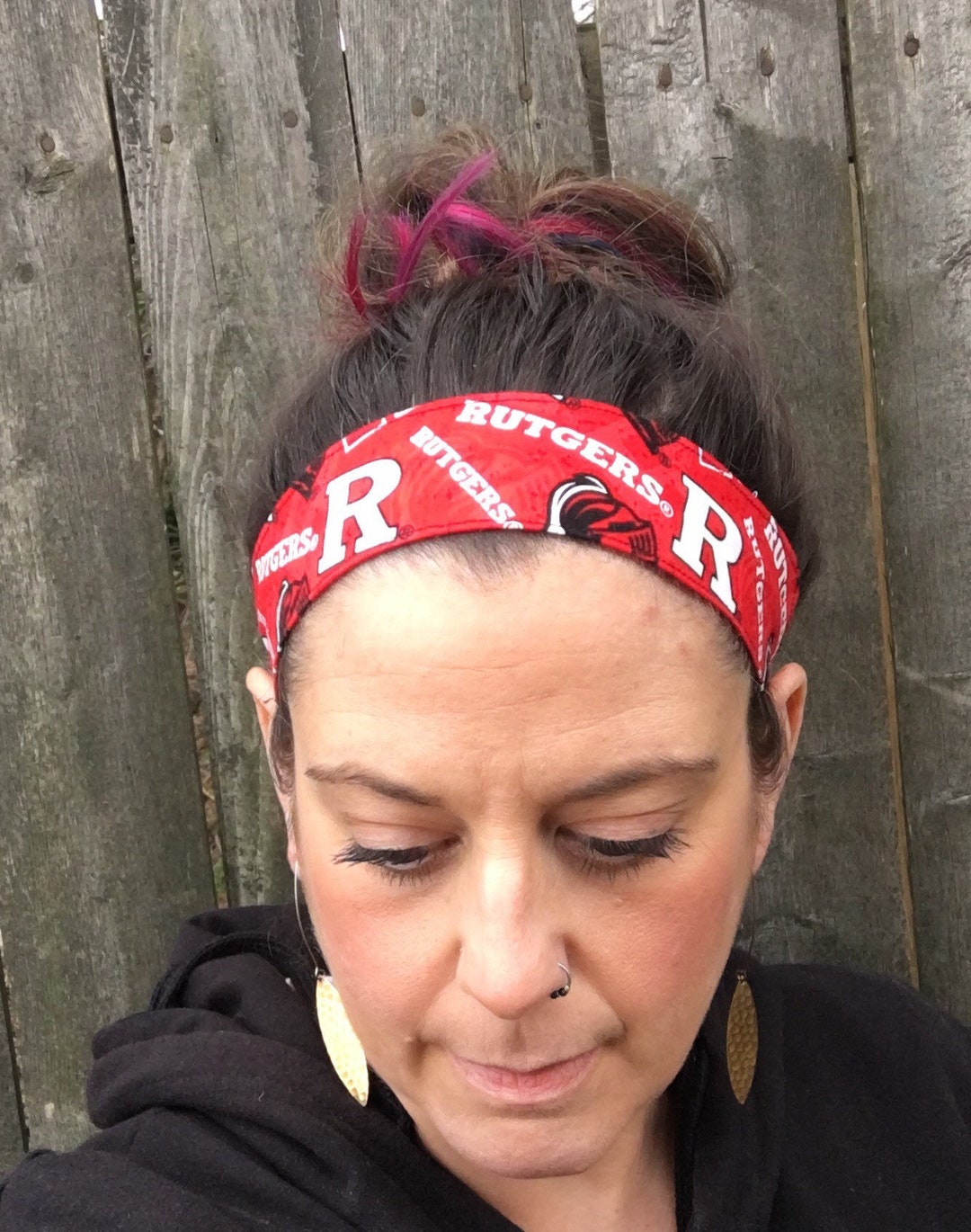 Rutgers Scarlet Knight Headband - Etsy