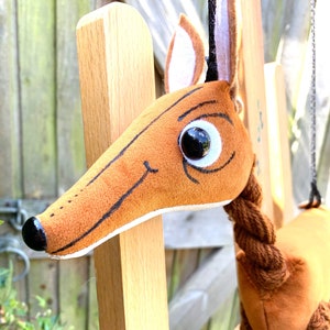 Fox Freya -animal Puppet Soft Toy Felt, Handmade Gift for Kids ...