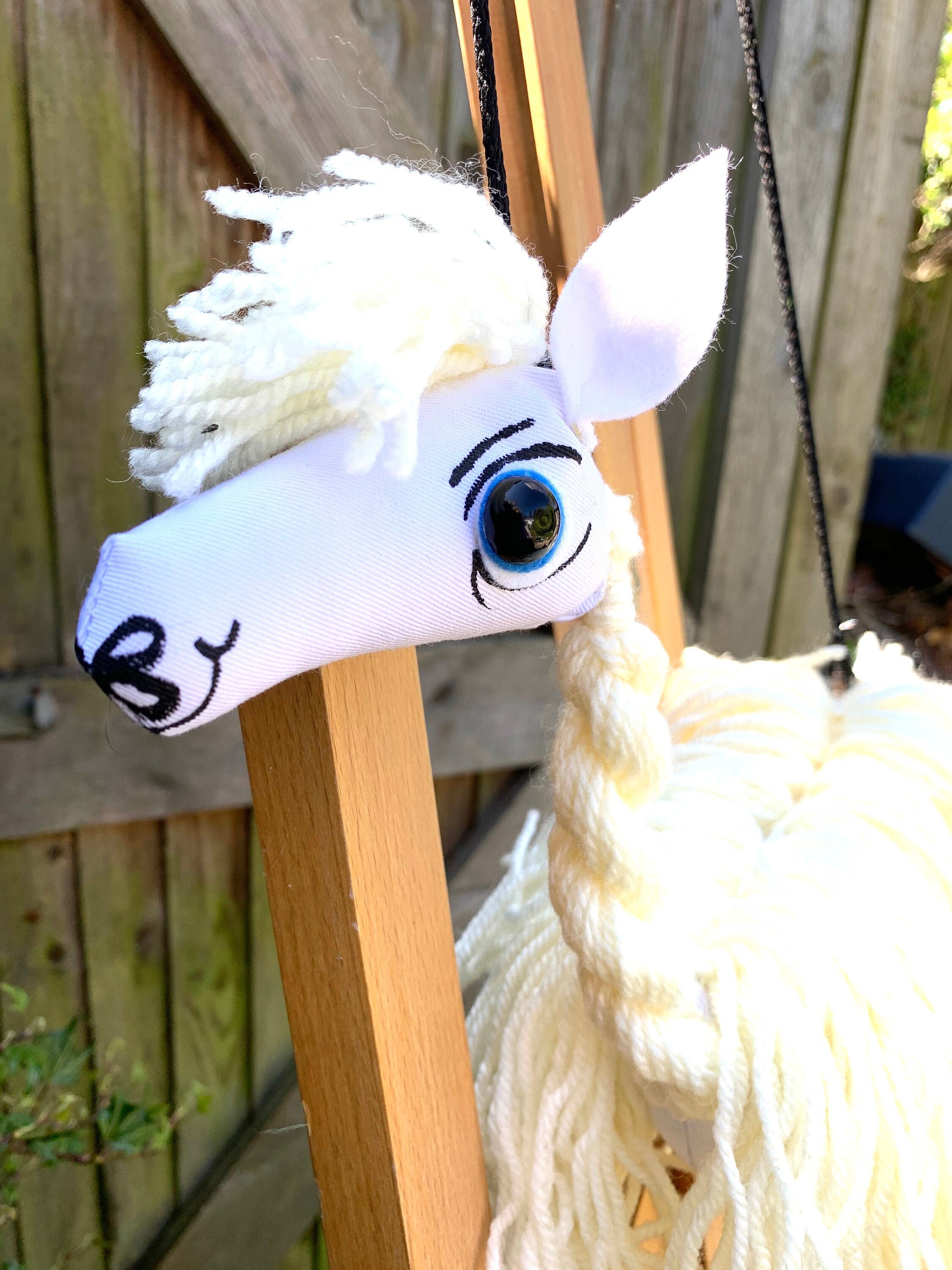 Llama Lucy, Animal Soft Toy Cotton Puppet, Handmade, Gift, for Kids ...