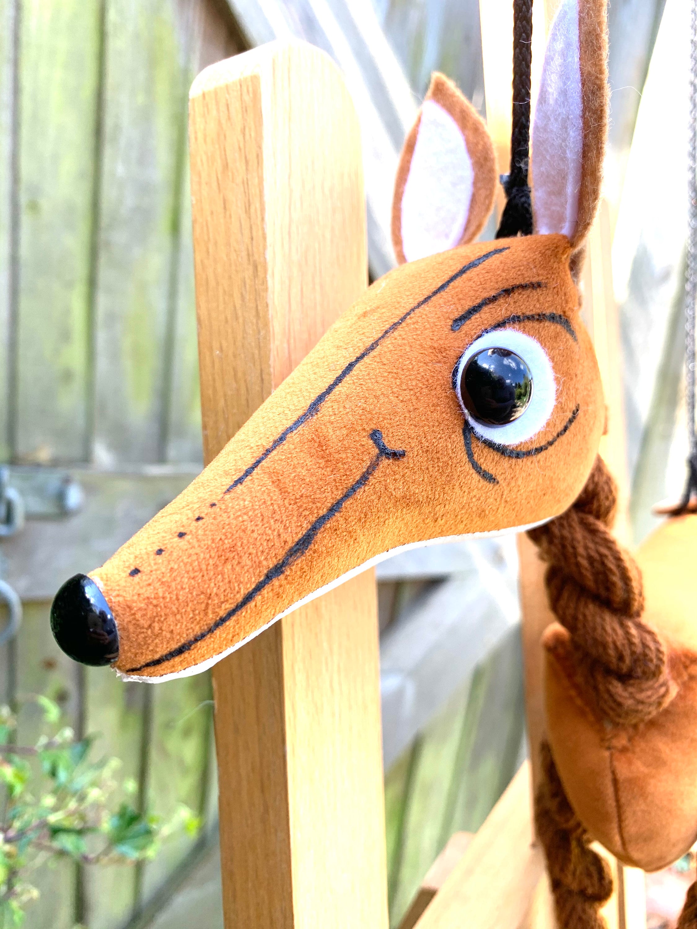 Fox Freya animal Puppet Soft Toy Felt Handmade Gift for - Etsy