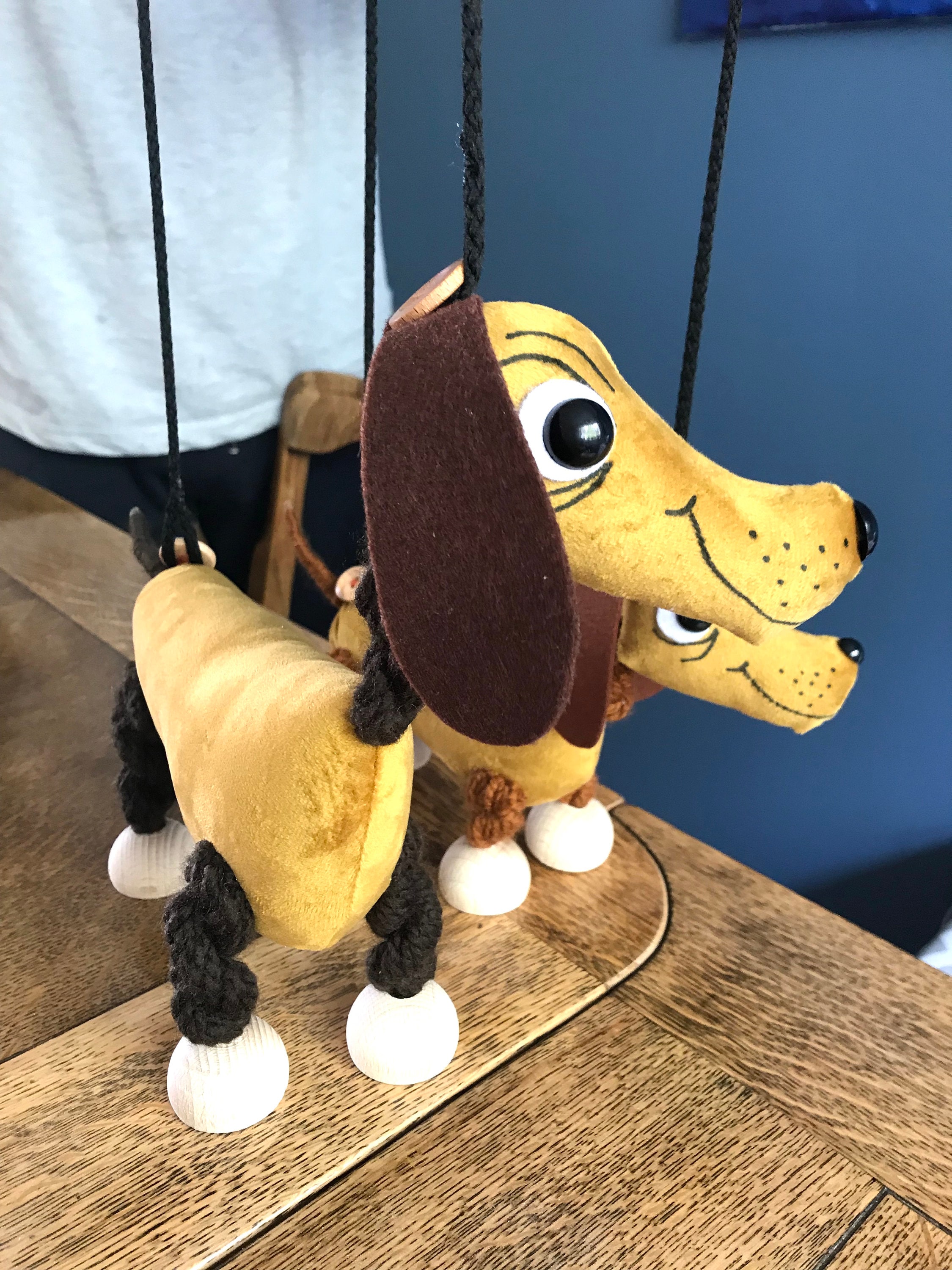Pepino Dog and Pepino Puppy Set of 2 Puppets - Animal, Toy, Set, Soft ...