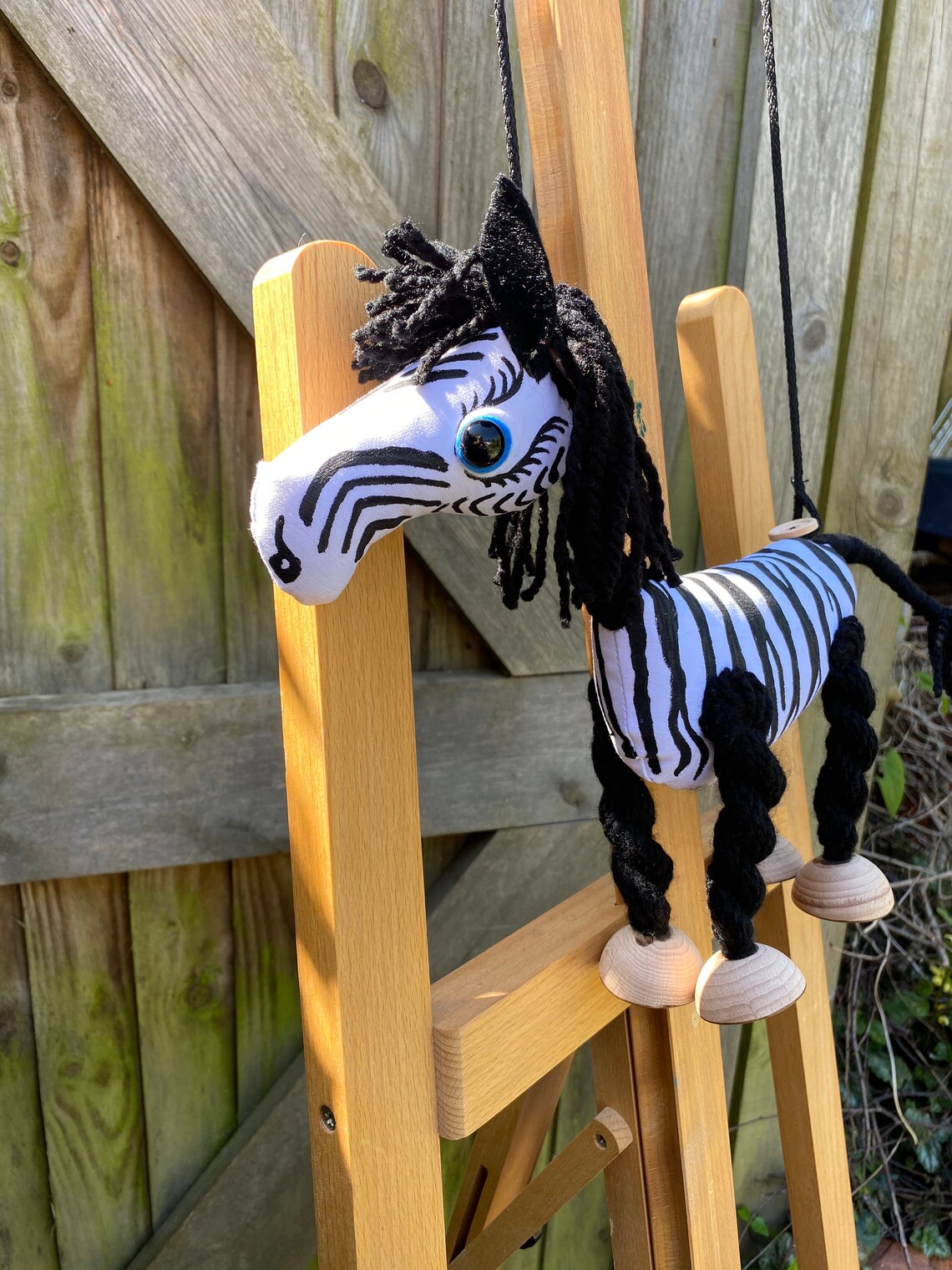 Zebra Zoe Animal Puppet Soft Toy Felt Handmade Gift for - Etsy UK