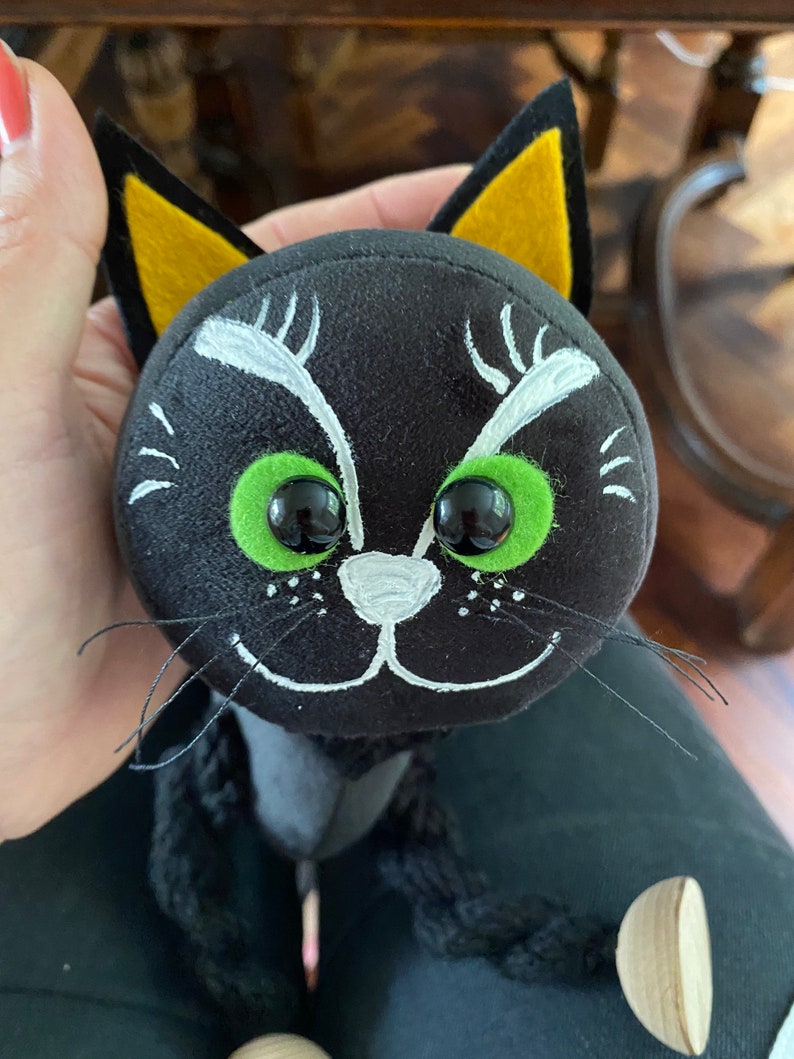 Cat Oliver Animal Toy Puppet Moving Toy for Kids Gift - Etsy