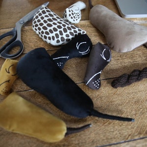 Elephant Benny or Betty-animal Toy Puppet, Soft Toys Handcrafted, Gift ...