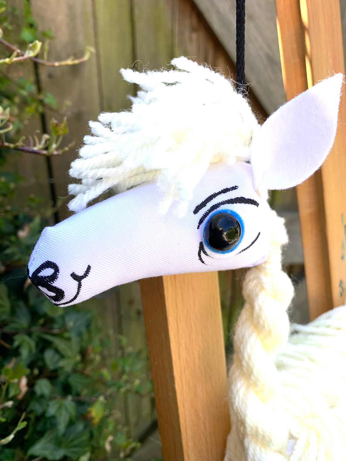 Llama Lucy Animal Soft Toy Cotton Puppet Handmade Gift for - Etsy