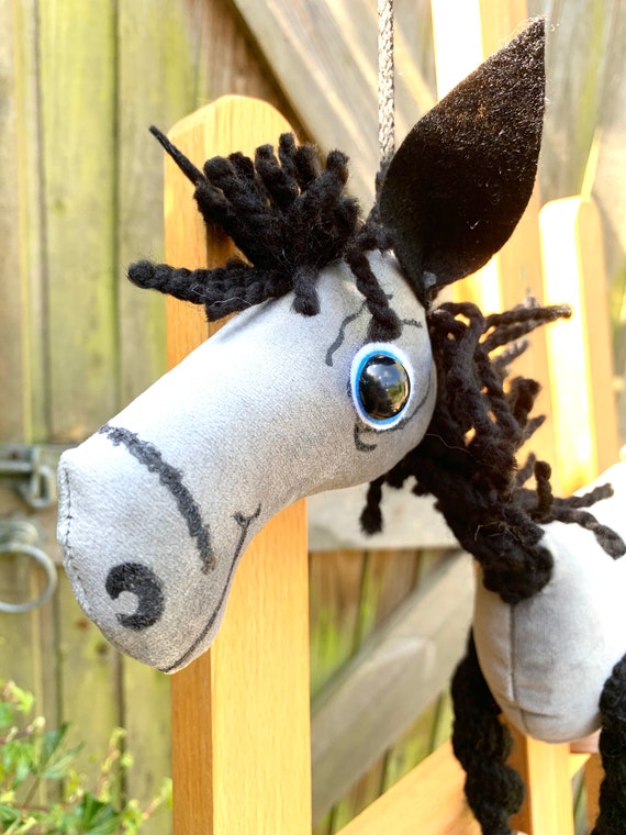 Donkey Victor Animal Soft Toy Felt Puppet Soft Toys | Etsy