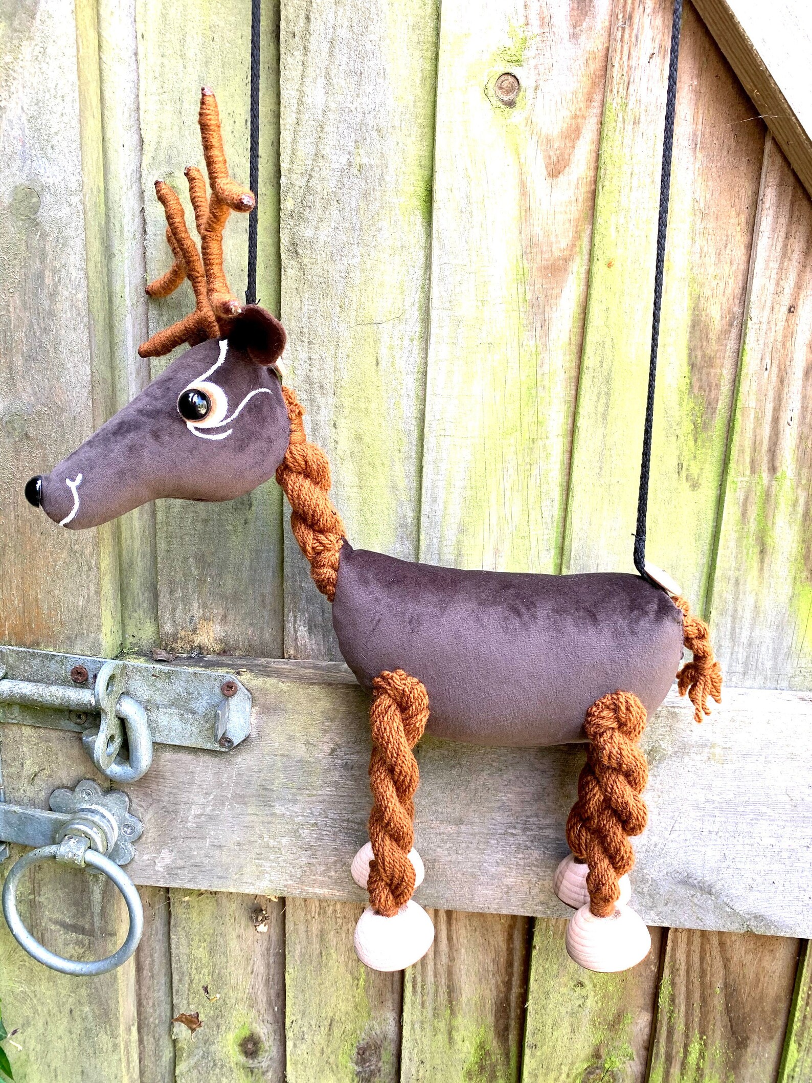 Deer Robin Animal Toy Puppet Deer Soft Toy Marionette - Etsy