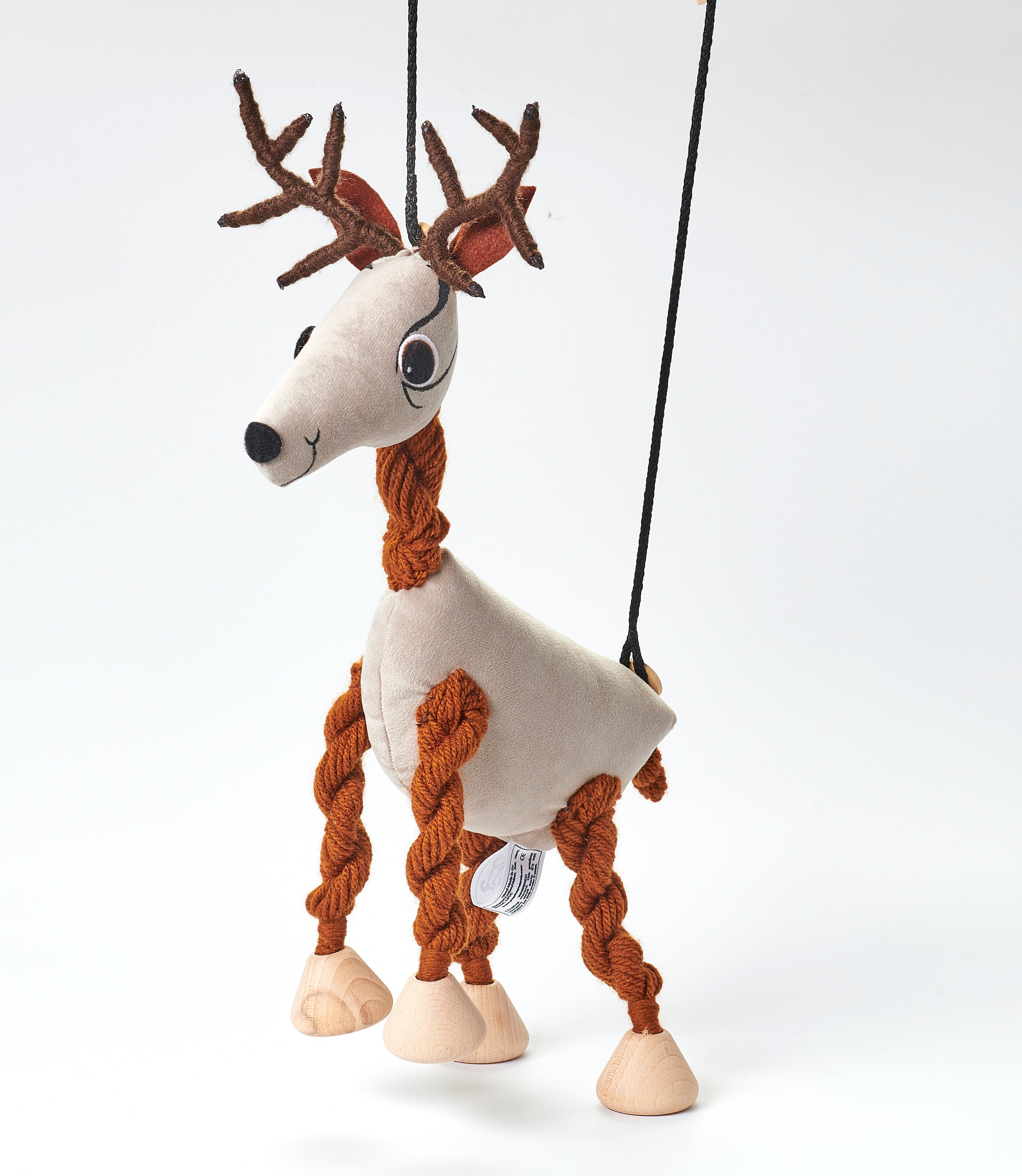 Deer Robin, Animal, Toy, Puppet, Deer, Soft Toy, Marionette, Puppets ...