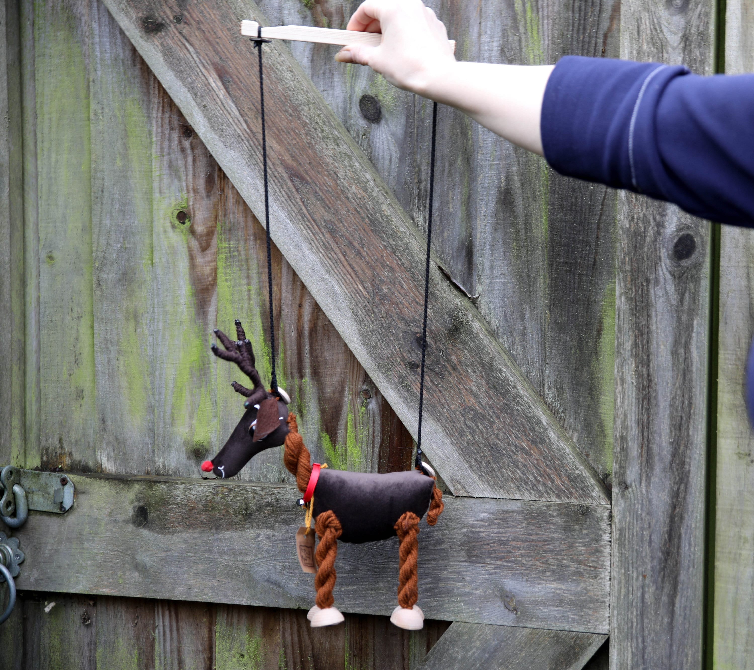 Rudolph Red Nosed Reindeer, Animal, Toy, Puppet, Soft Toy, Marionette ...