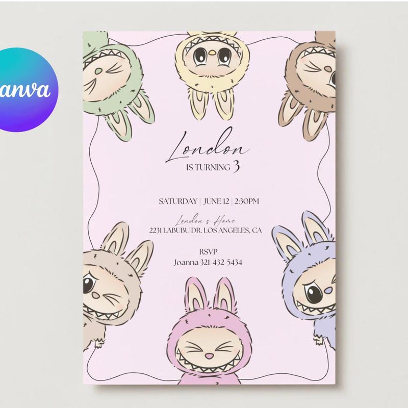 Labubu Balloons - Etsy