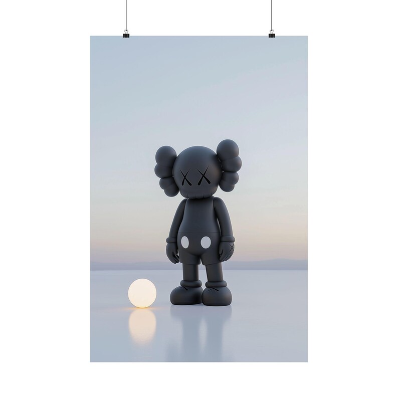 Kaws Poster High Quality Posters - Etsy