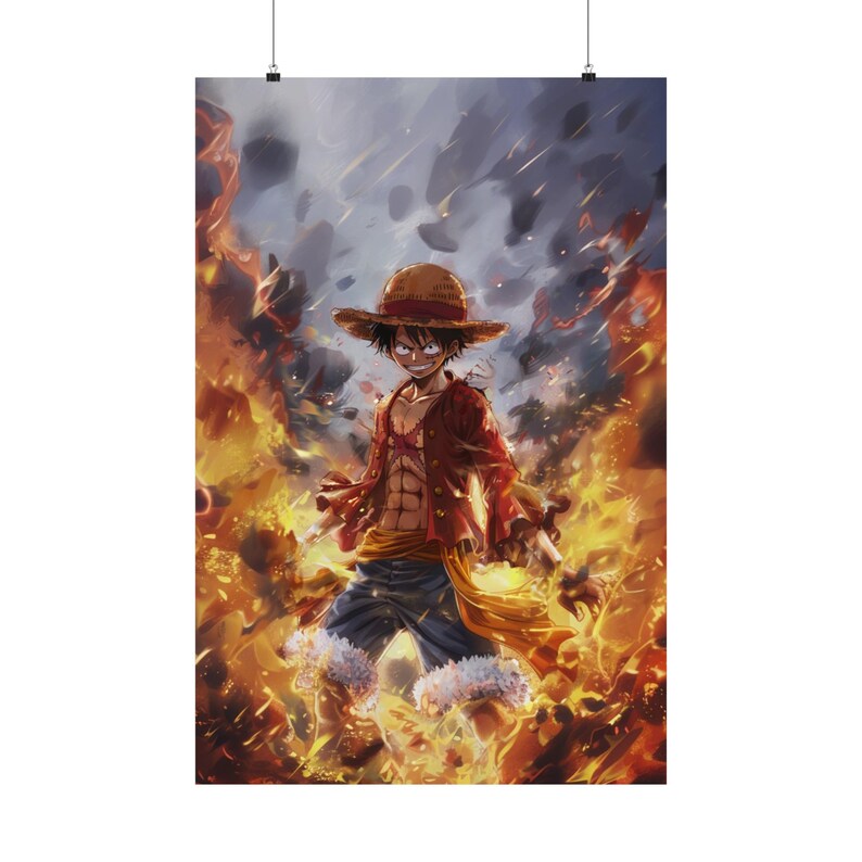 Monkey D. Luffy High Quality Poster Custom - Etsy