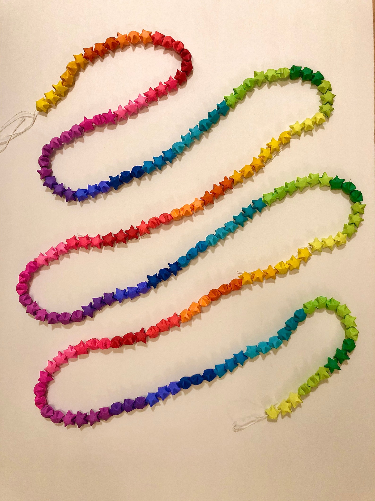 Origami Star Lei | Etsy