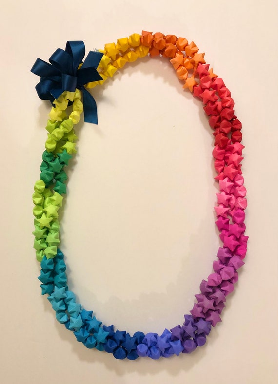 Origami Star Lei | Etsy