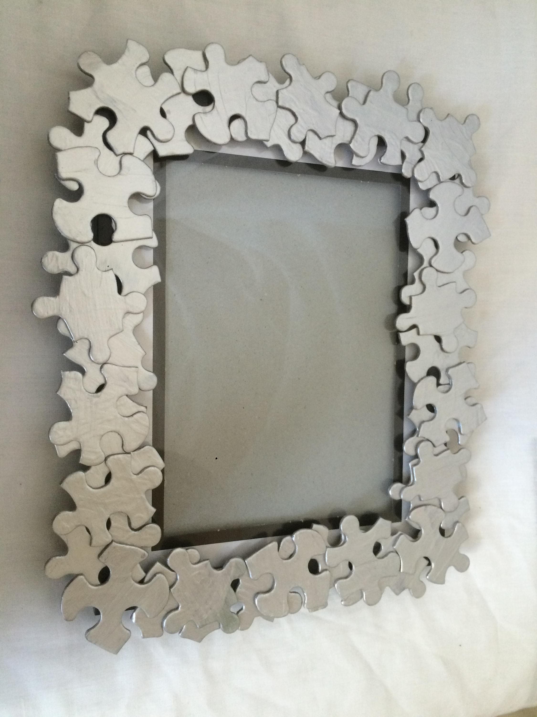 Puzzle Piece Picture Frame - Etsy